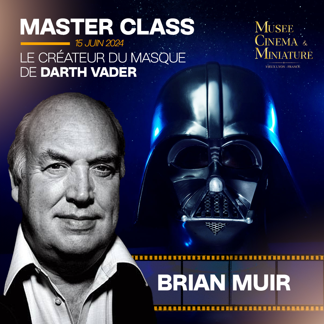 Master class avec le créateur du casque de darth vader - Musée Cinéma ...
